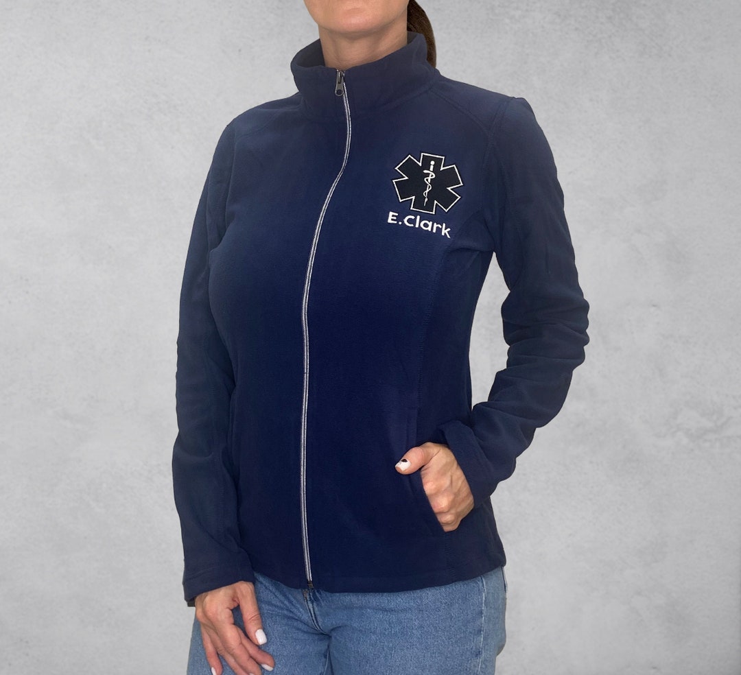 Custom Embroidered Emergency Department Jacket, Personalized ER Nurse ...