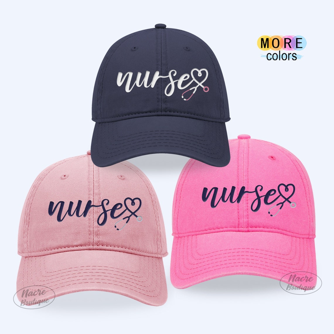 Nurse Baseball Hats, Stethoscope Hat, Nurse Hat, Nurse Gifts, Nurse ...