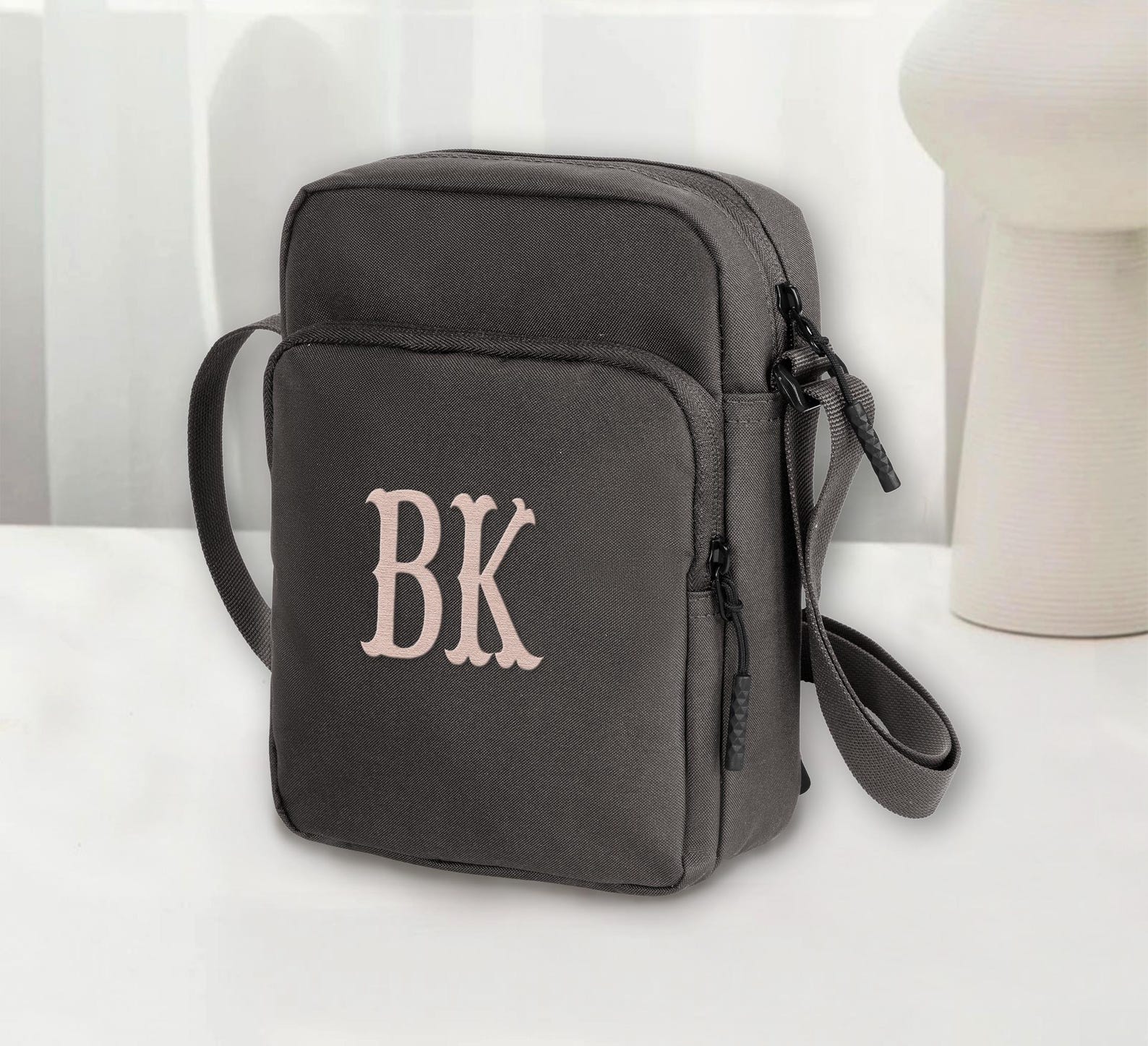 Monogrammed Crossbody Bag, Custom Embroidered Crossbody Bag ...