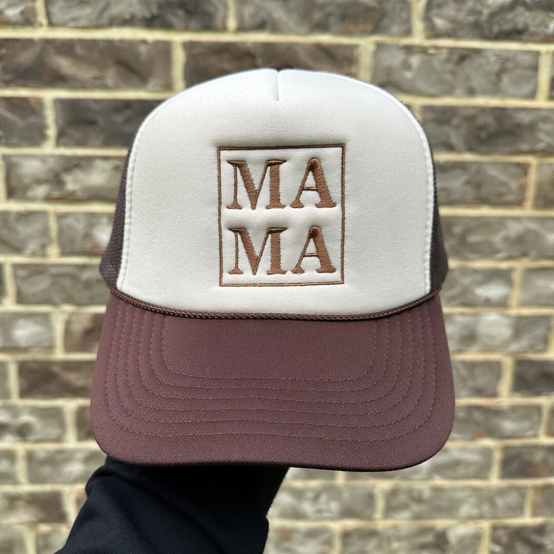 Embroidered Mama Hat, Mother's Day Hat, Mommy Cap, Mom Trucker Hat ...