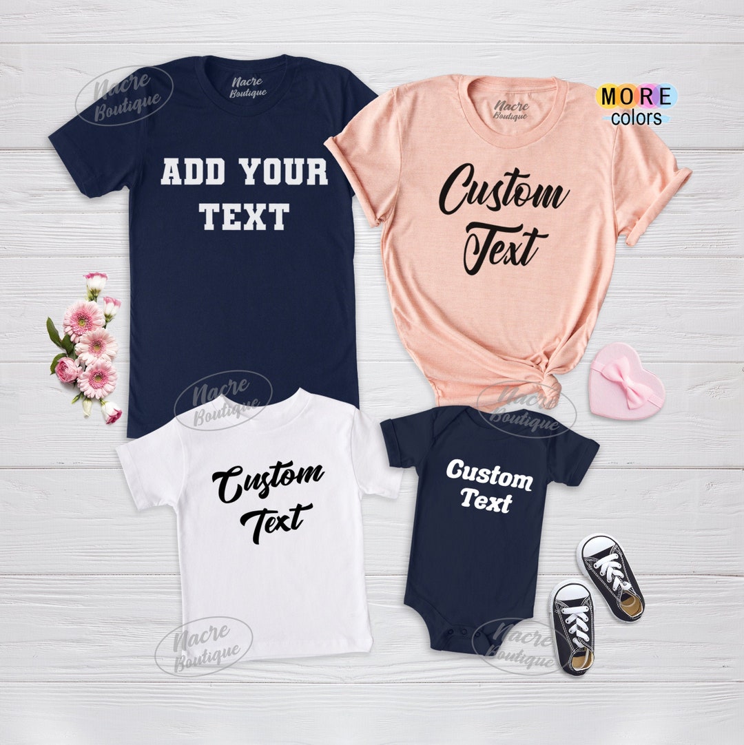 Custom Shirts, Custom Shirt, Custom T-shirt, Personalized T-shirt ...