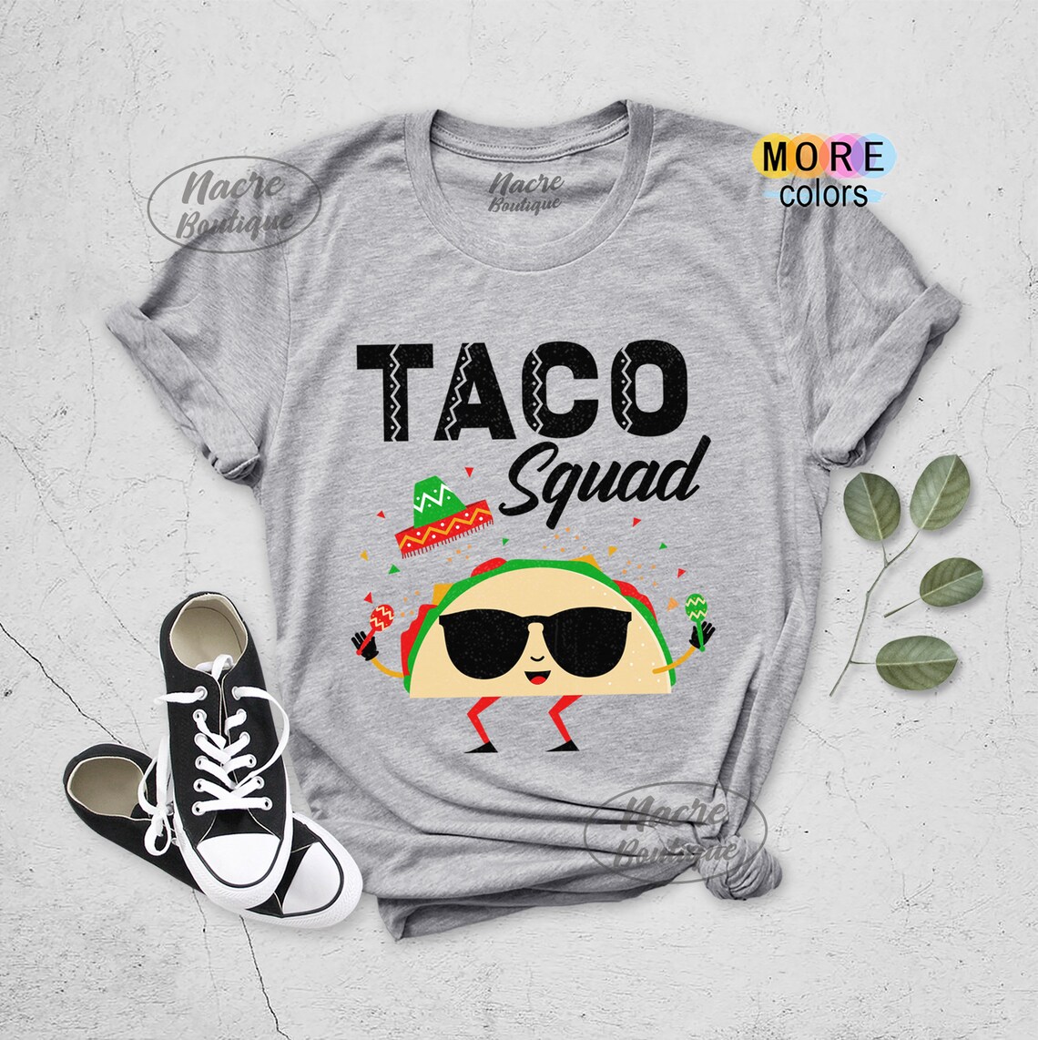 Taco Squad Shirt Cute Funny Taco Shirt Taco Gifts Foodie | Etsy