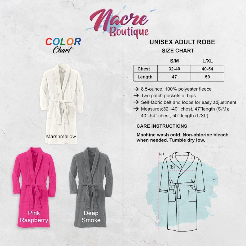 Custom Embroidered Robe Personalized Robe Embroidered Plush - Etsy