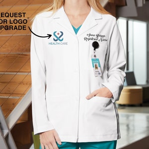 Custom Lab Coat Embroidered Medical Lab Coat Custom Women - Etsy
