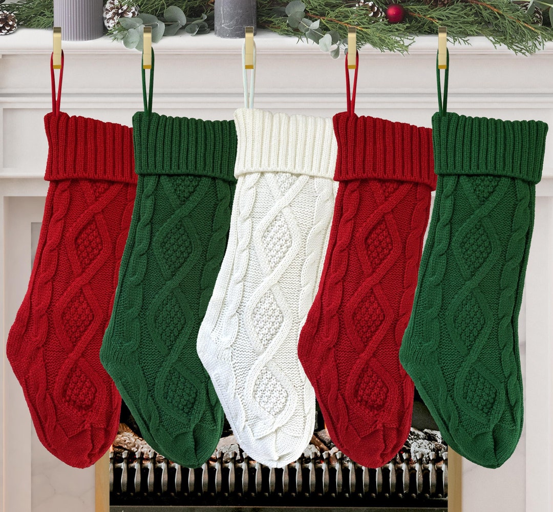 PLAIN Family Christmas Stocking, Christmas Stocking Plain, Stocking ...