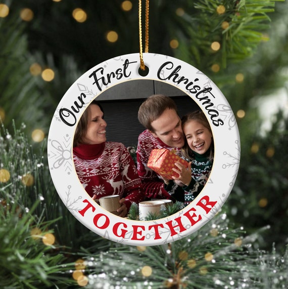 Our First Christmas Ornament Personalized Family Photo - Etsy