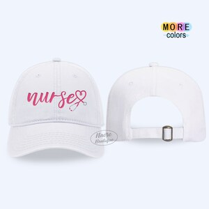 Nurse Baseball Hats, Stethoscope Hat, Nurse Hat, Nurse Gifts, Nurse ...