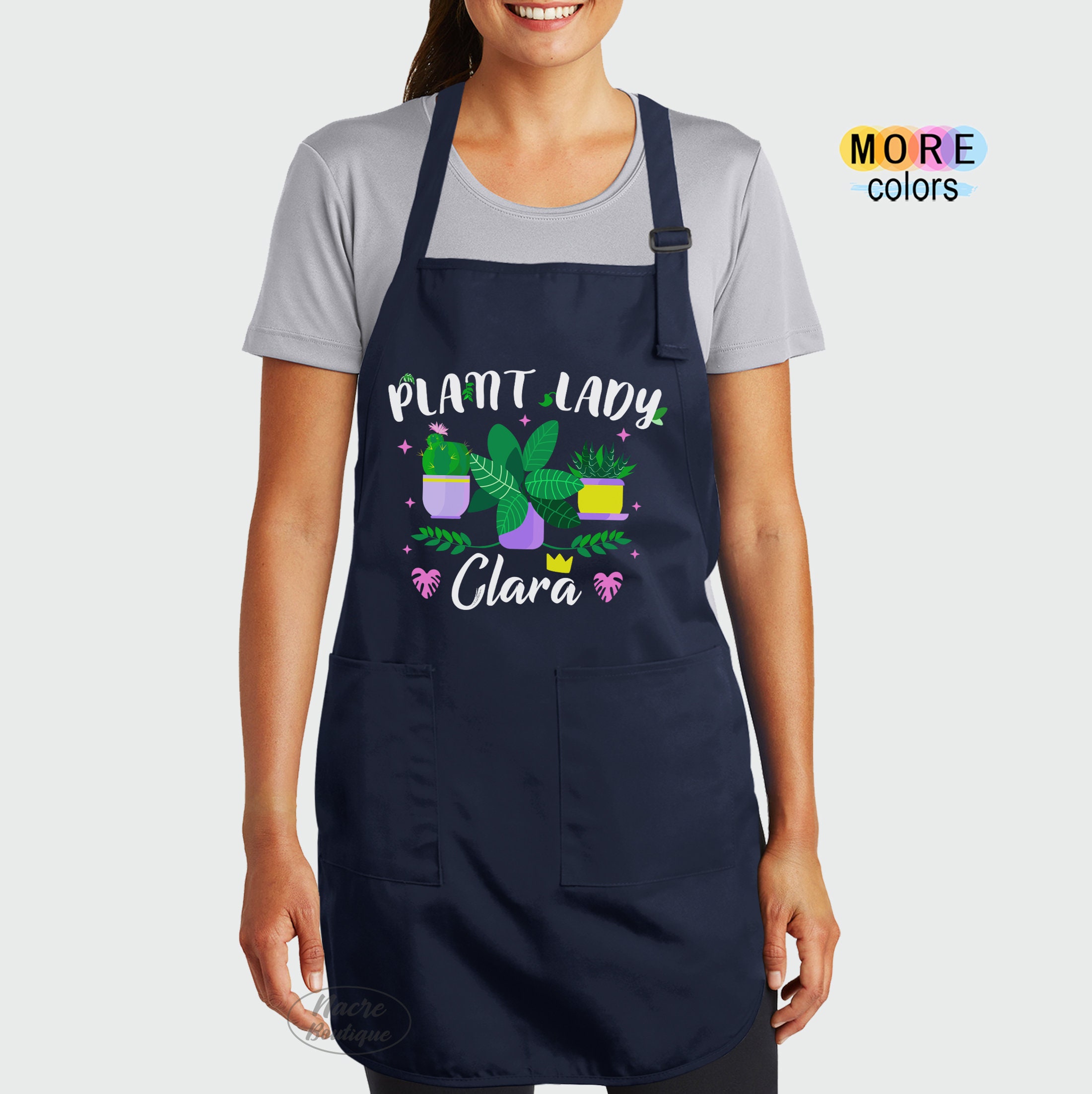 Plant Lady Apron Garden Apron Gifts for Her Gardening - Etsy