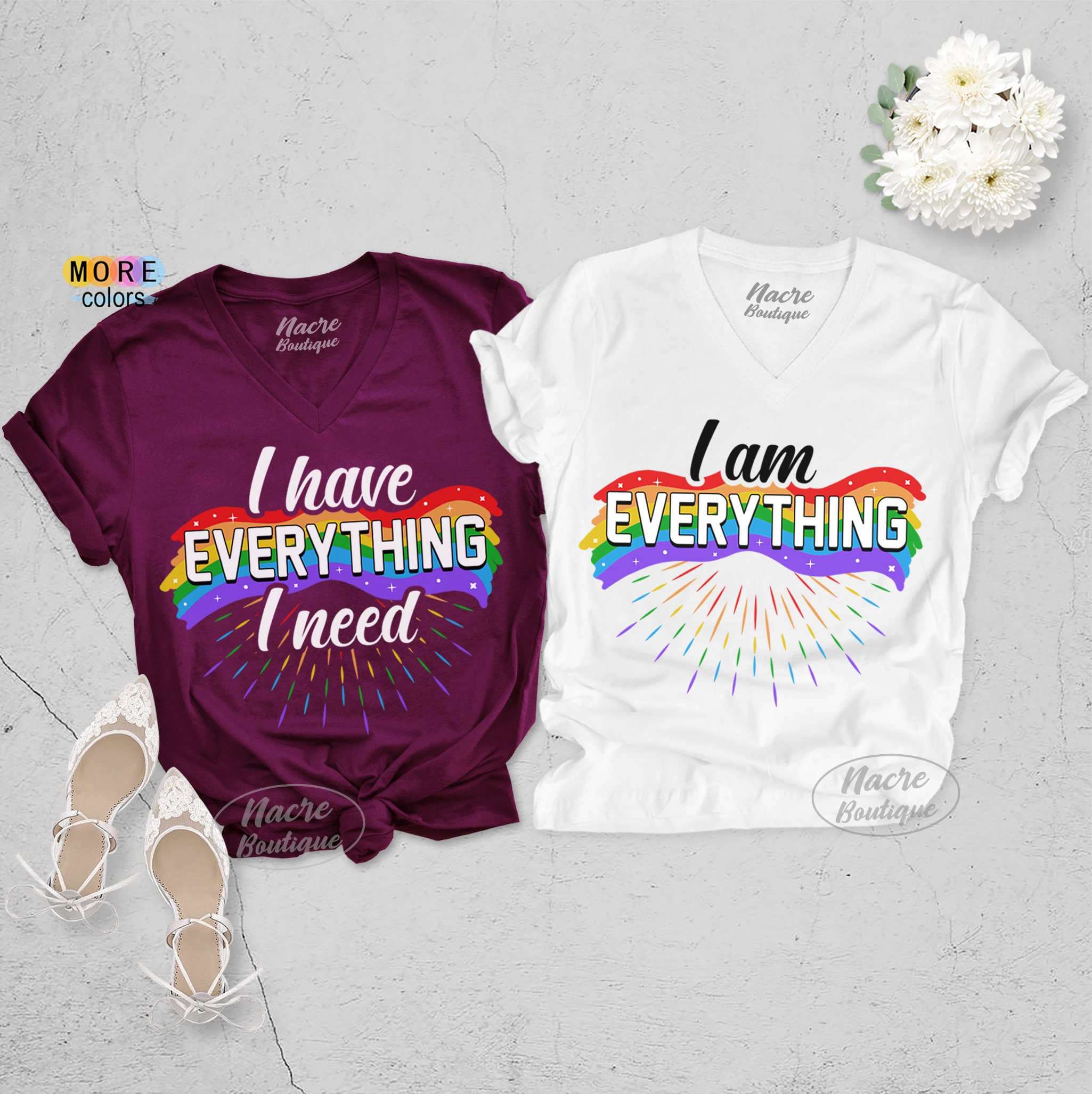 I am Everything Shirt I Have Everything I Need Matching | Etsy