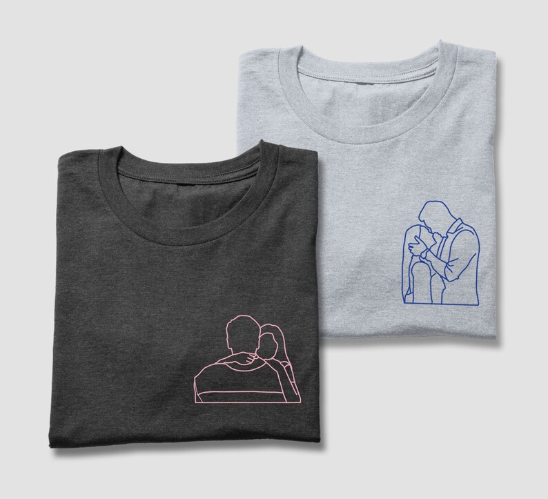 Custom Portrait Shirt, Portrait From Photo Shirt, Custom Image Shirt ...