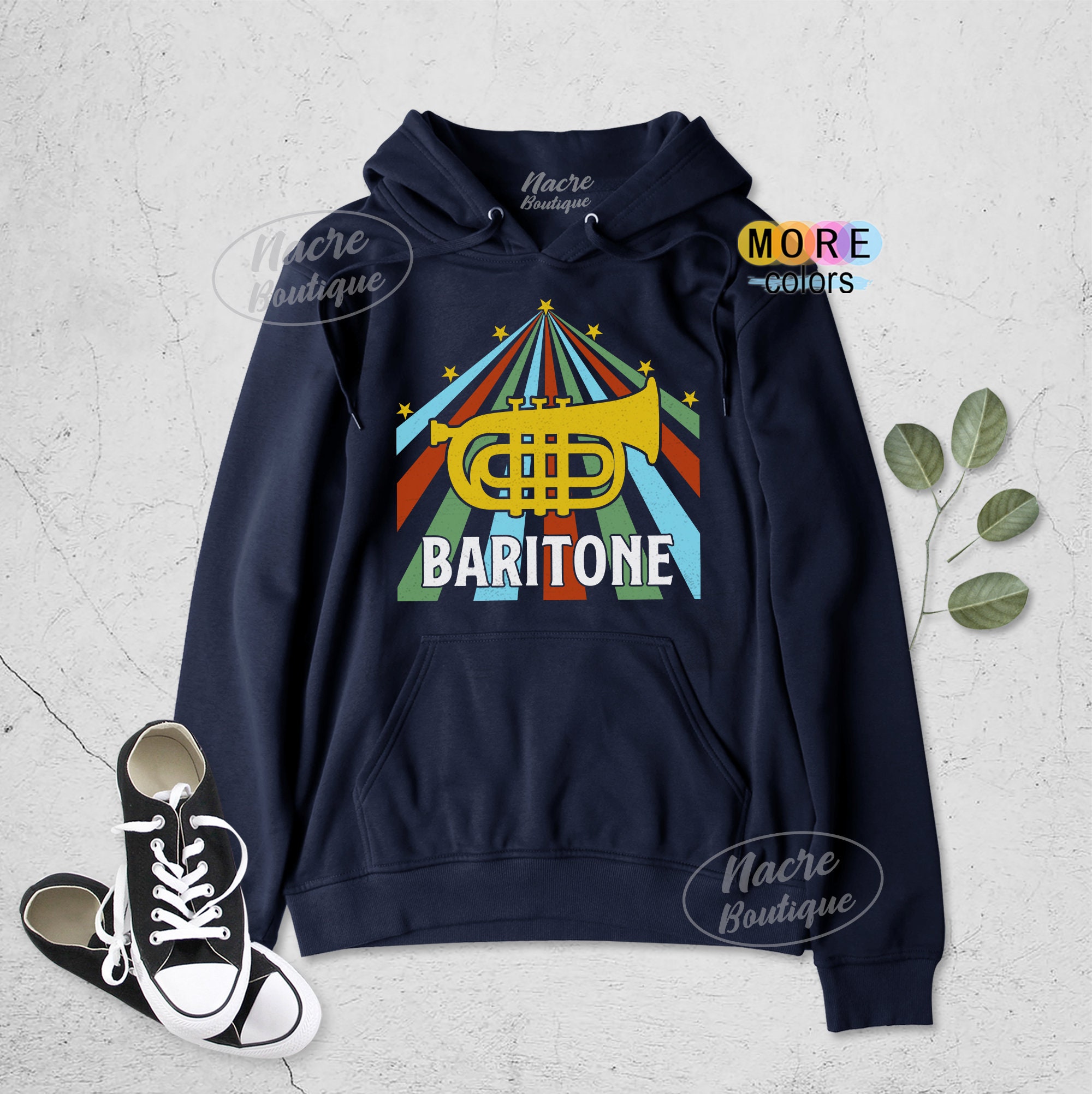 Baritone Shirt Music Sweatshirt Baritone Horn Instrument | Etsy
