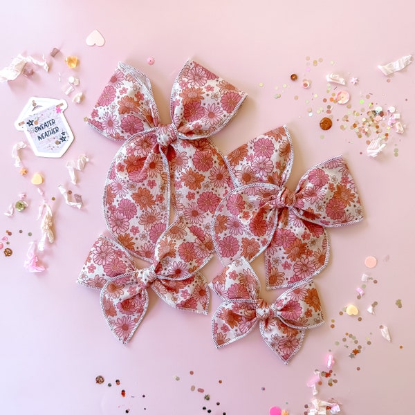 Fall Hair Bow - Etsy