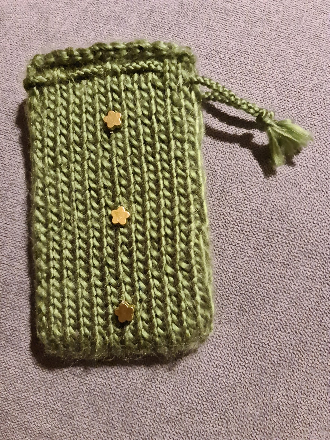 Handy Cover, Phone Bag, Aesthetic Knitting, Gift for Girls, DIY ...