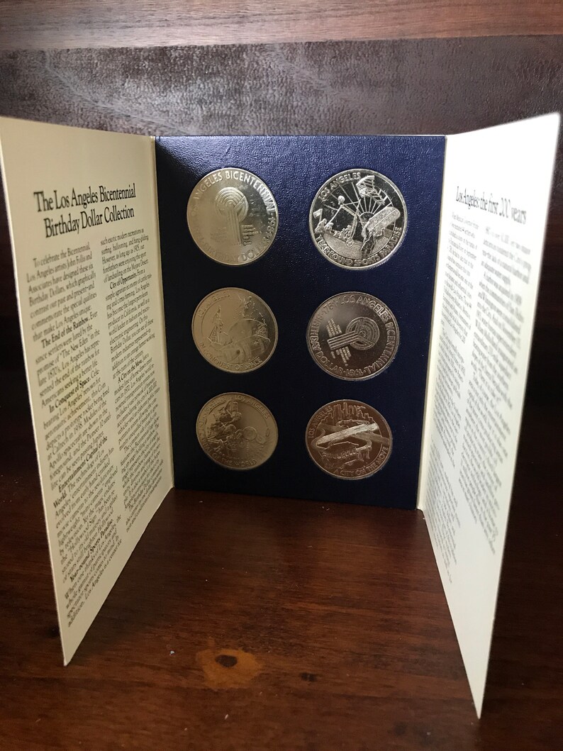 Los Angeles Bicentennial Birthday Dollars - Etsy