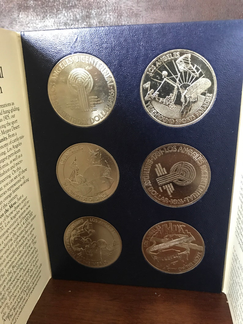 Los Angeles Bicentennial Birthday Dollars - Etsy