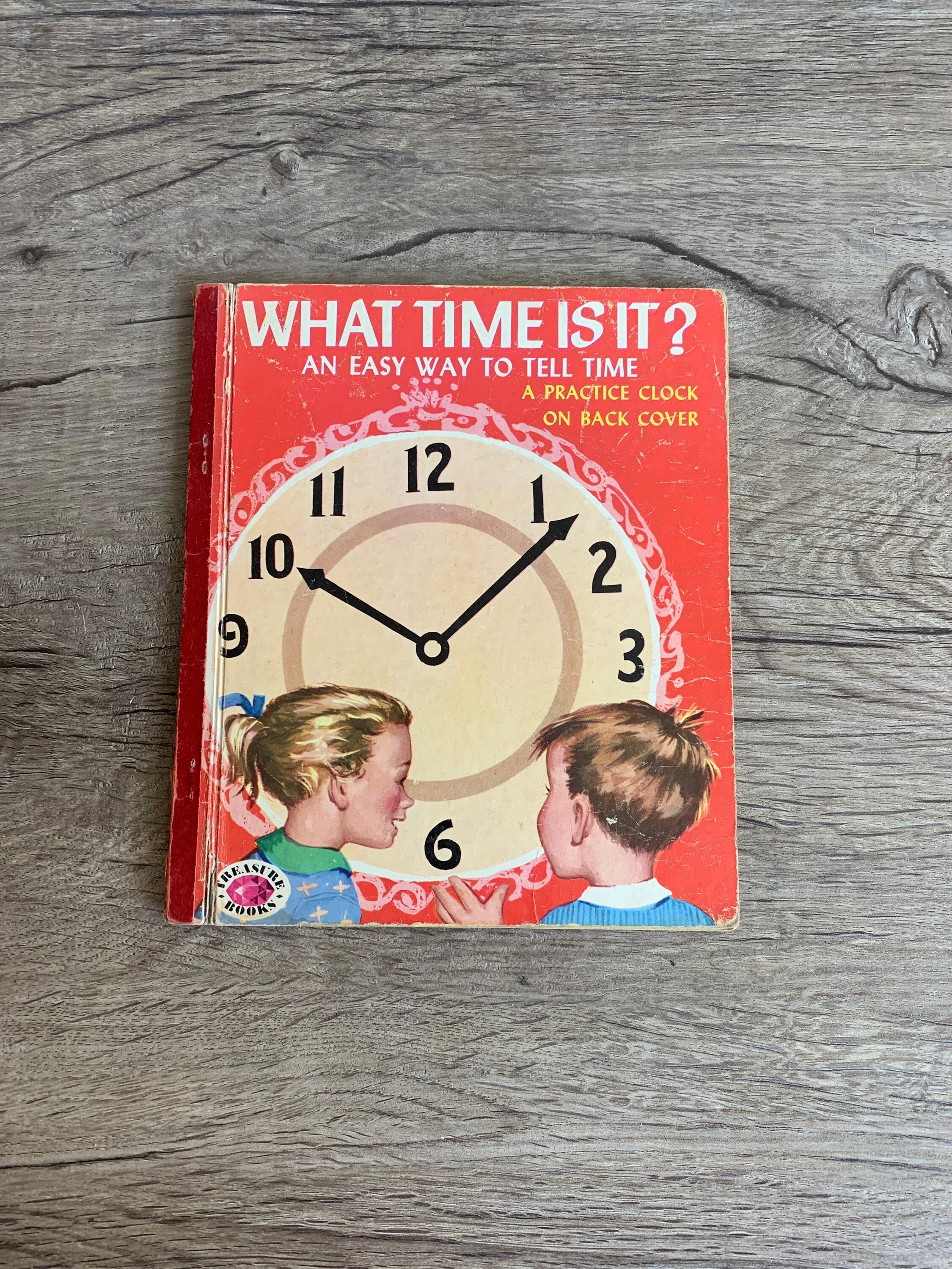 What Time is It? an Easy Way to Tell Time (1954) - Etsy