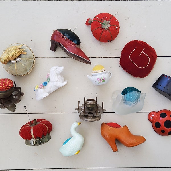 Antique Pin Cushion - Etsy
