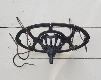 Antique Cast Iron String Box 19th Butchery String Box Primitive String ...