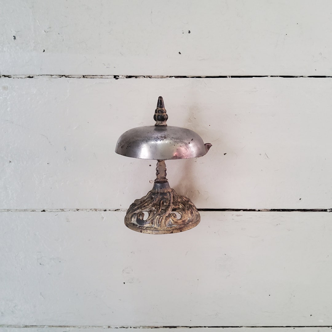Victorian Desk Bell Antique Service Bell - Etsy