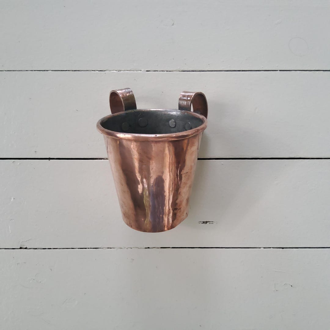 Heavy Copper Two-handled Cup for Ritual Washing of the Hands, Netilat ...