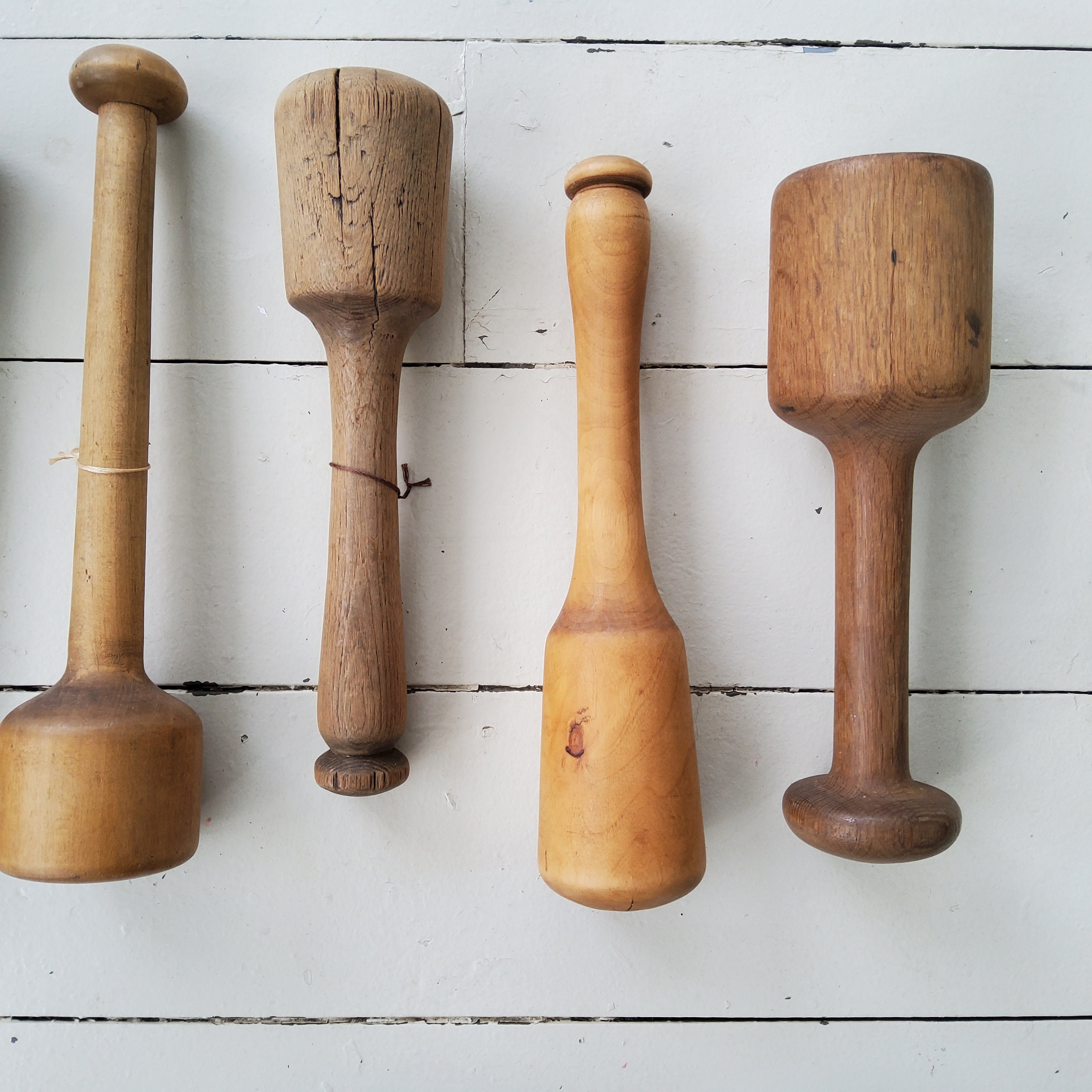 Vintage Kitchen Masher Wood Pestle Rolling Pin Antique Kitchen - Etsy