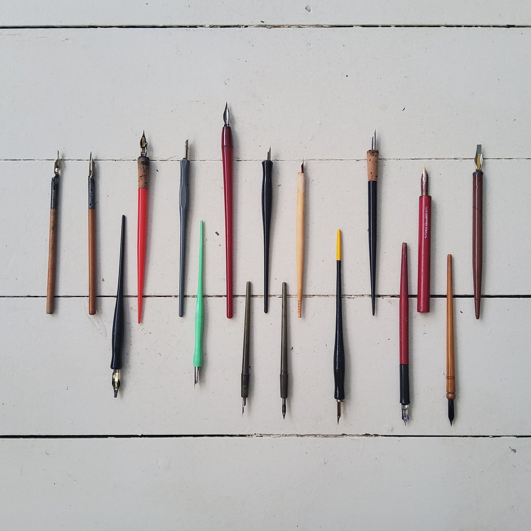 Vintage Calligraphy Pens Dip Pens - Etsy