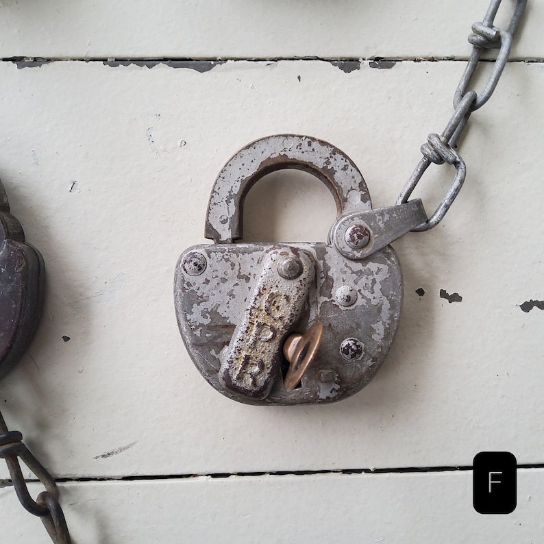 Railway Locks Vintage Train Antique Switch Locks - Etsy