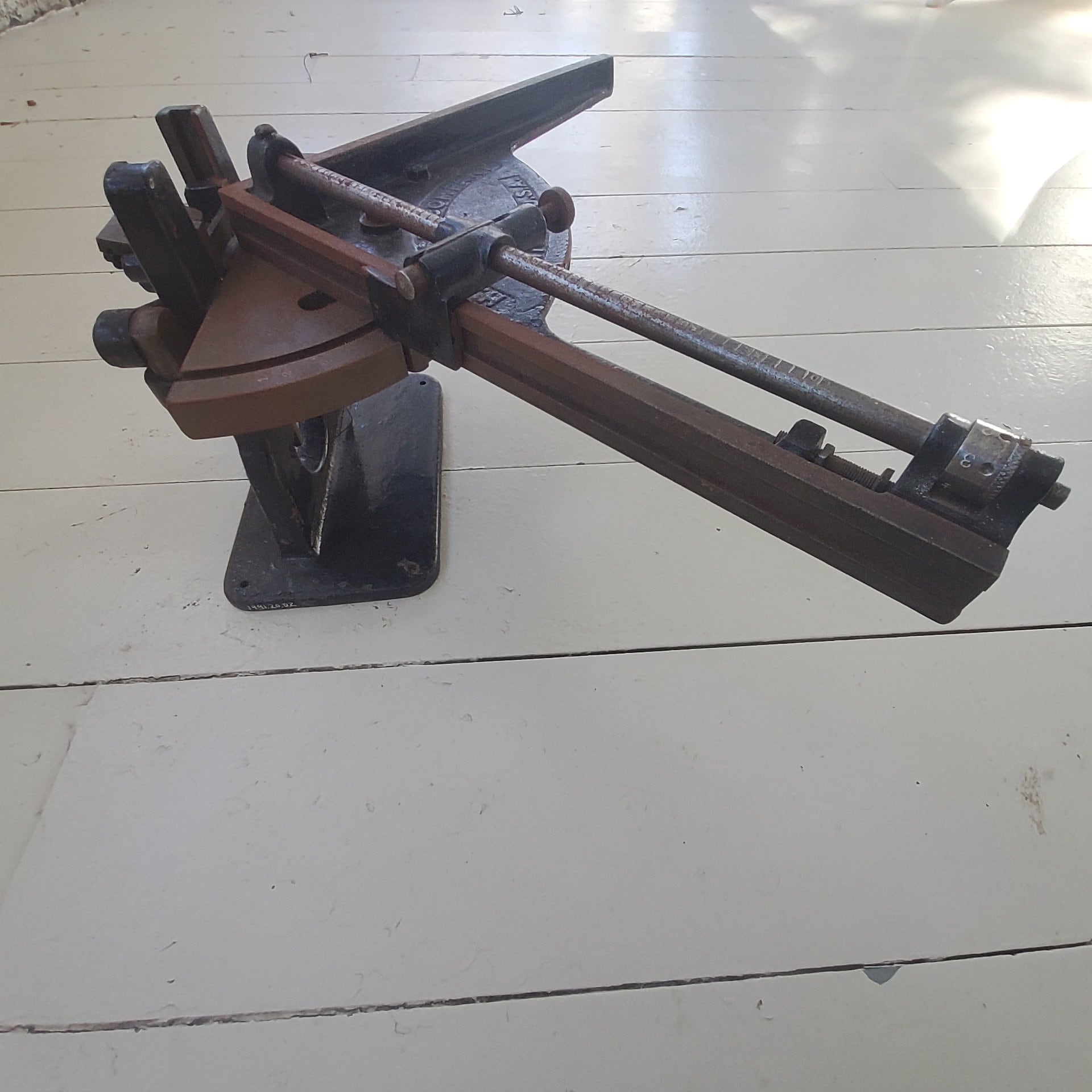 H.B. Rouse Letterpress Typesetter Paper Press Hand Miterer - Etsy