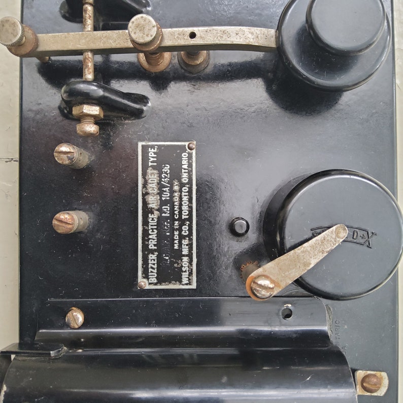 Vintage Morse Code Training Devices buzzer Practice Air Cadet - Etsy