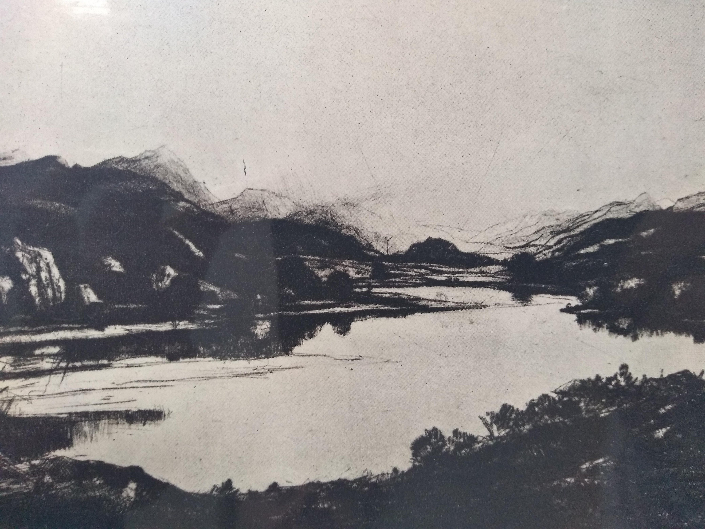 Sir David Young Cameron Etching Print Modern Masters of Etching Vintage ...