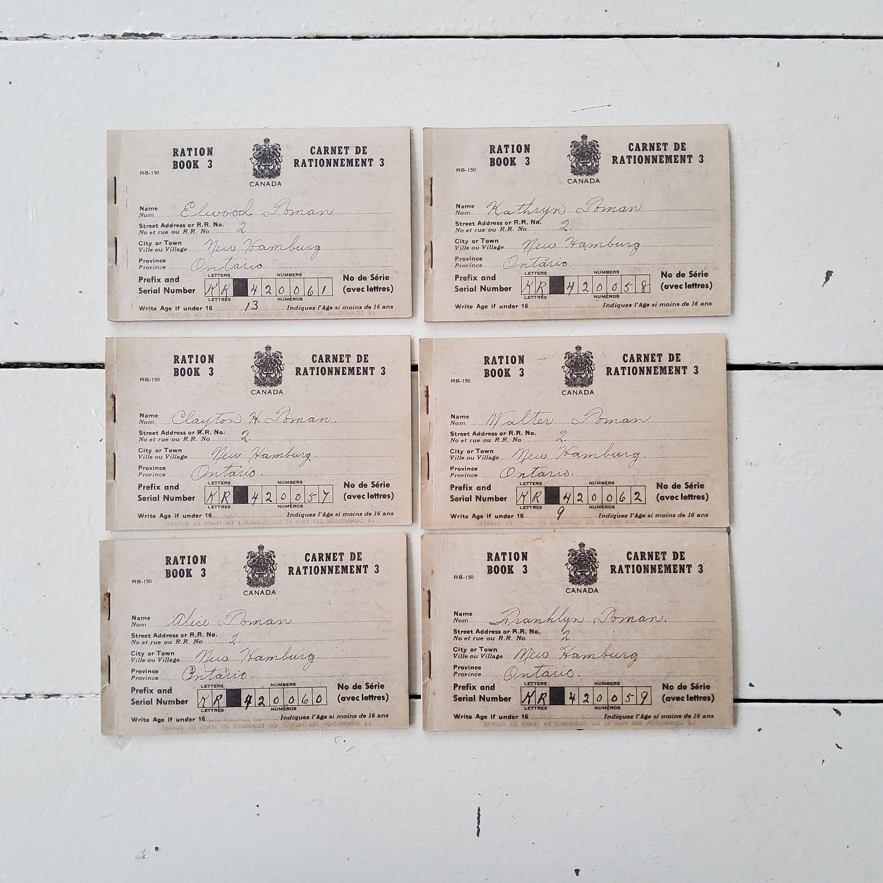 World War 2 Canada Ration Book - Etsy