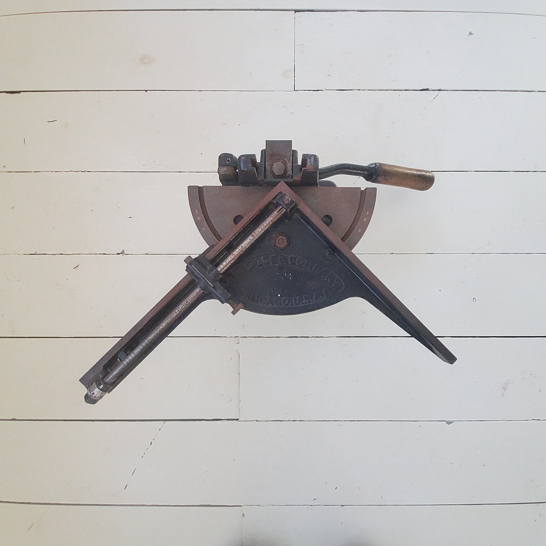 H.B. Rouse Letterpress Typesetter Paper Press Hand Miterer Lead Cutter ...