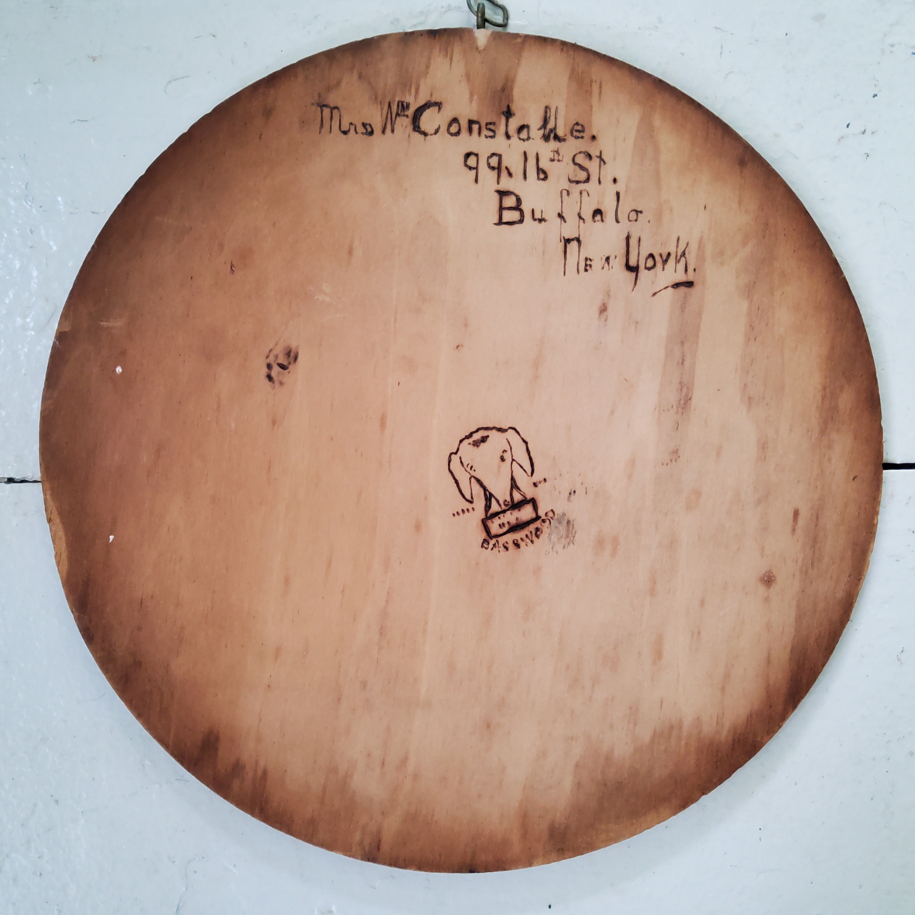 Wood Plaque Pyrography Vintage Wall Art | Etsy