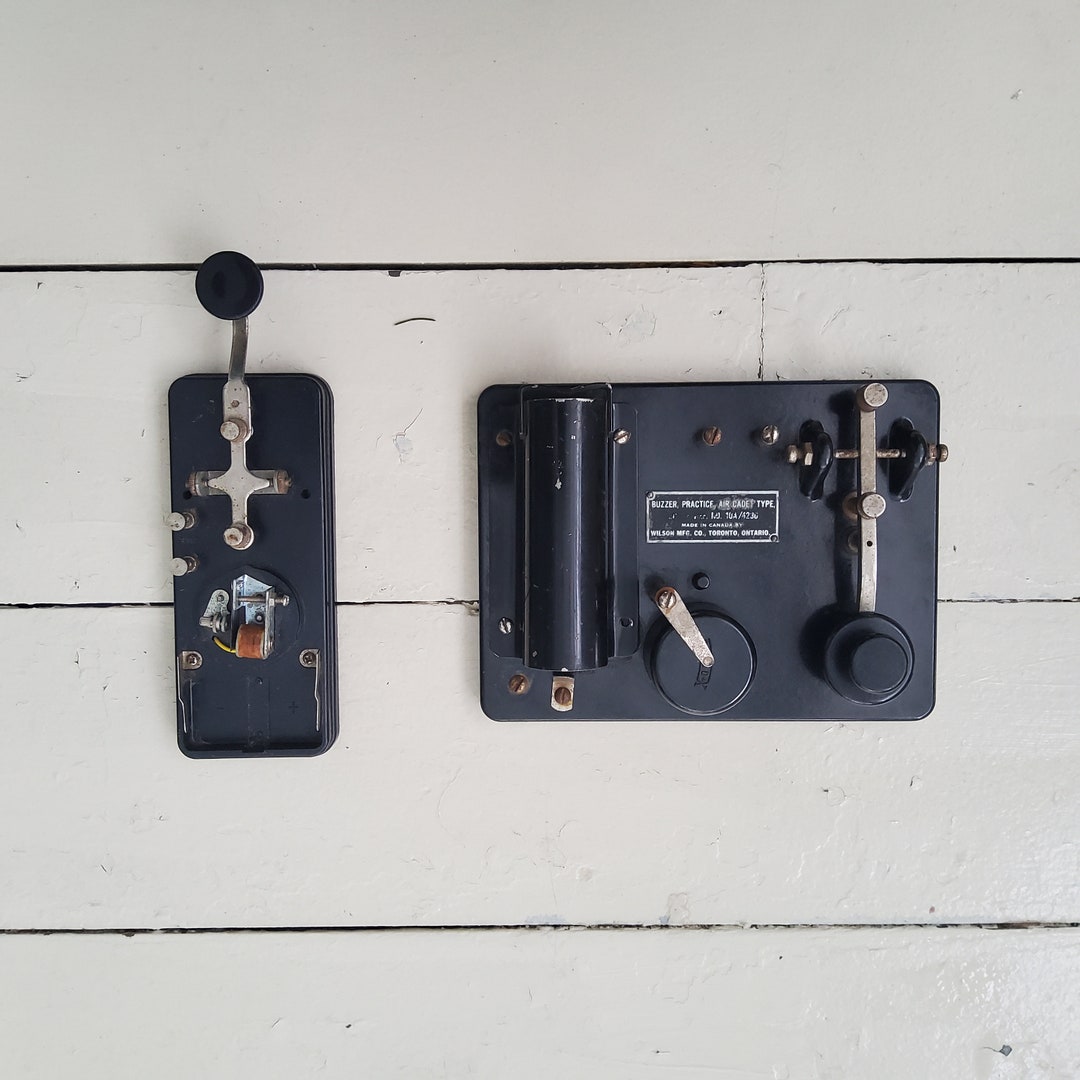 Vintage Morse Code Training Devices (buzzer Practice Air Cadet Type ...