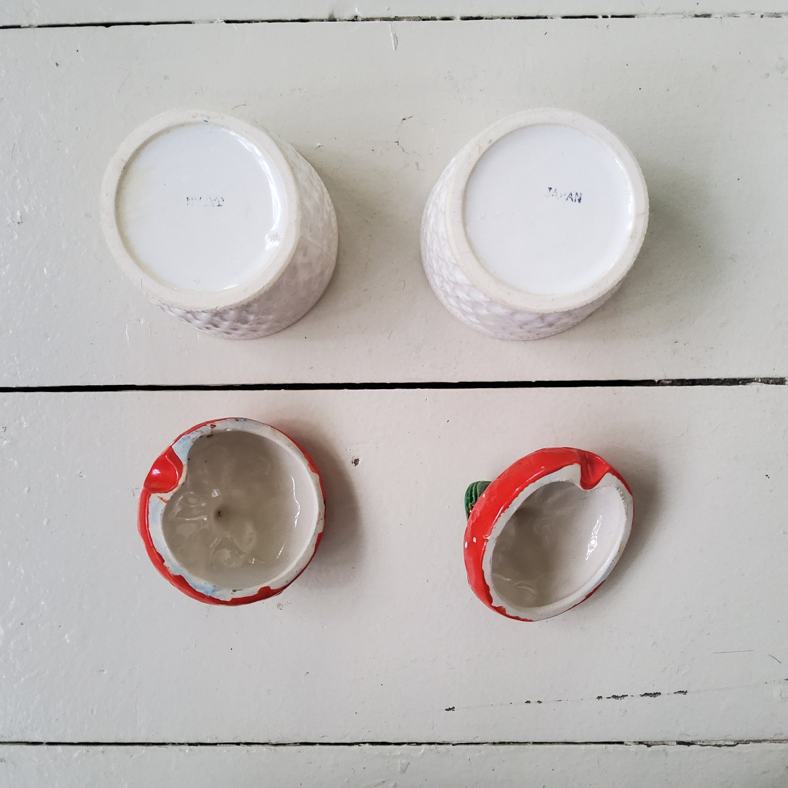 Strawberry Jam Pot Vintage Ceramic Jam Jar - Etsy