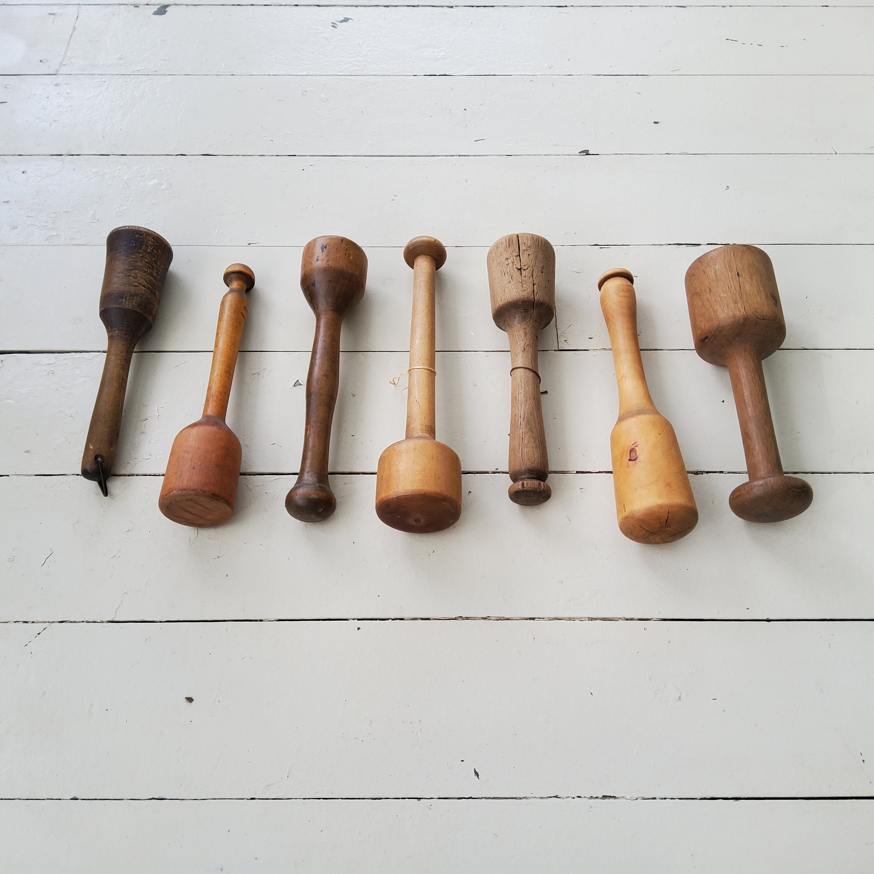 Vintage Kitchen Masher Wood Pestle Rolling Pin Antique Kitchen | Etsy