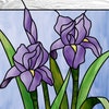 Iris Stained Glass Pattern .PDF Digital Instant Download Intermediate ...