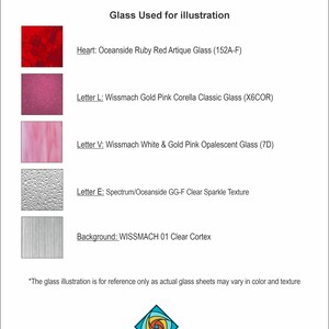 Love Stained Glass Pattern for Beginners - Digital File for Instant ...