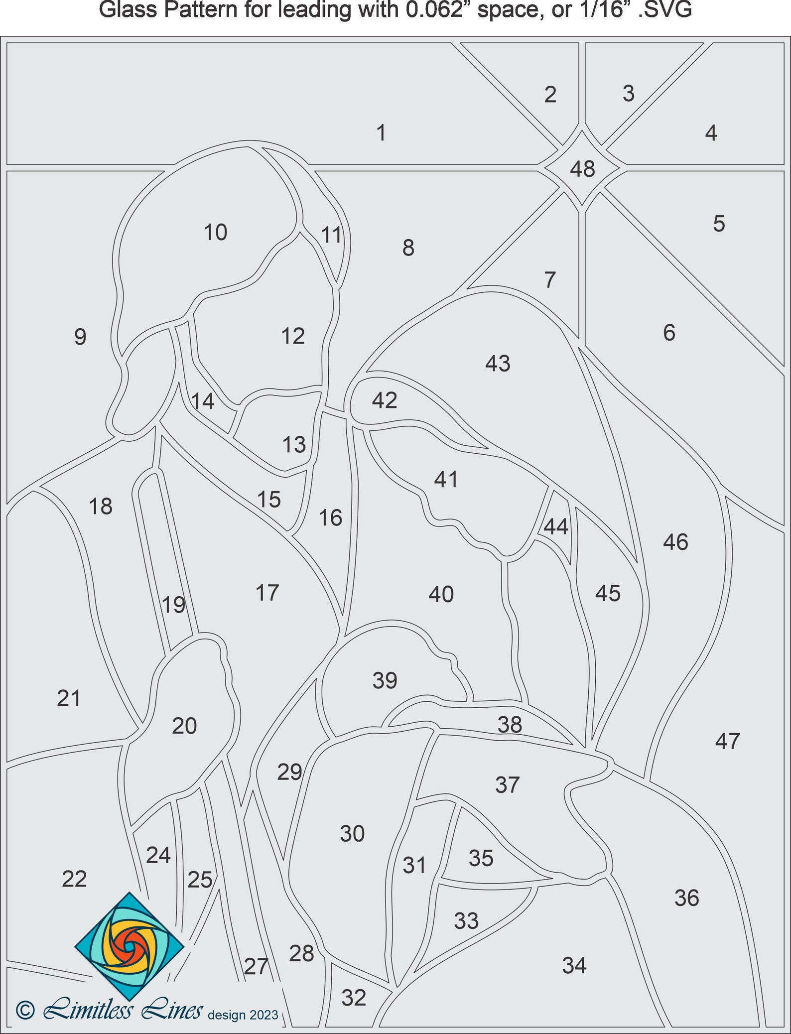 Christmas Nativity Stained Glass Pattern .PDF Digital Instant Download ...