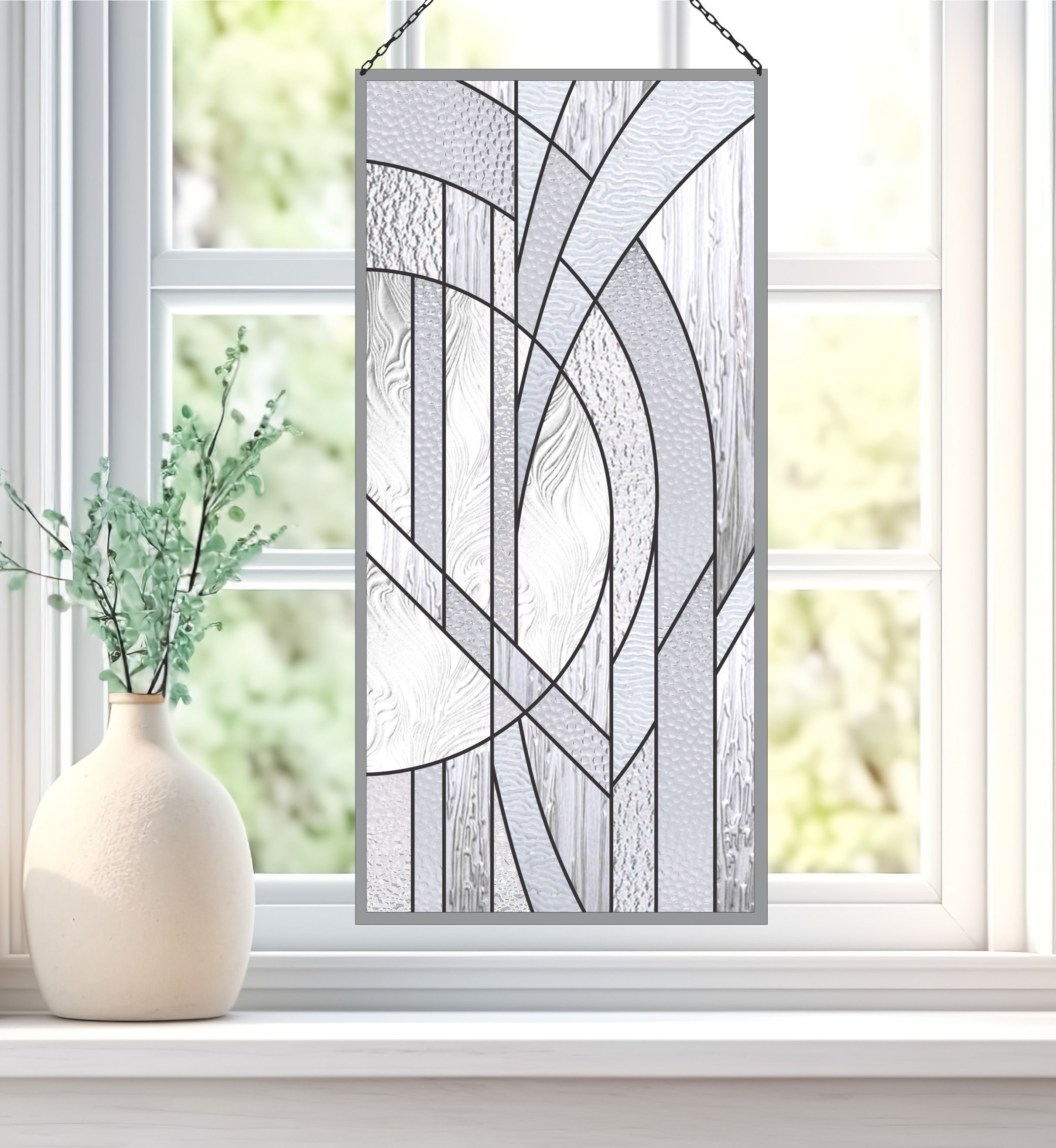 Abstract Stained Glass Pattern .PDF Digital Instant Download Large Size ...