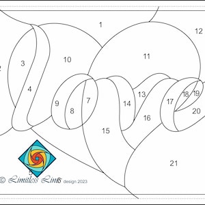 Heart Valentines Stained Glass Pattern - Beginners Level - Digital PDF ...