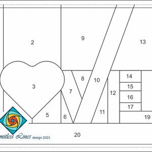 Love Stained Glass Pattern for Beginners - Digital File for Instant ...