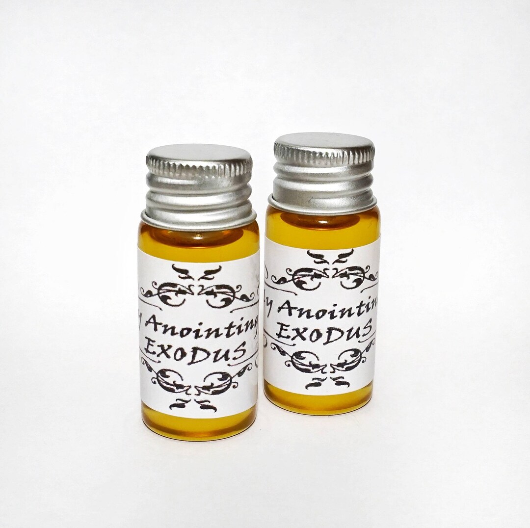 EXODUS OIL Holy Anointing Oil 10ml - Etsy