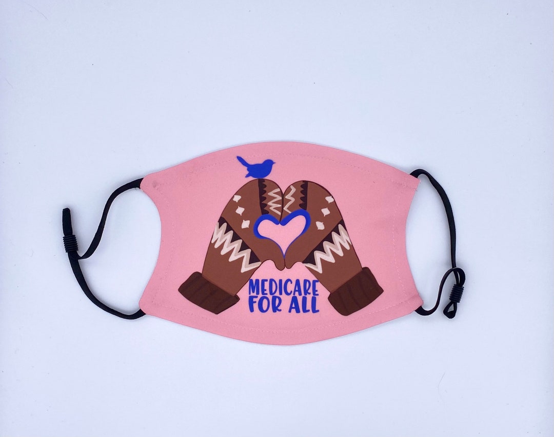 Bernie Sanders Mittens Mask /medicare for All Mask / Filter Pocket/two ...