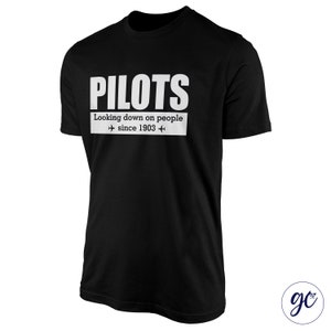 Funny Shirts for Pilots, Pilot Gifts for Men, Aviator T-shirt, Airplane ...
