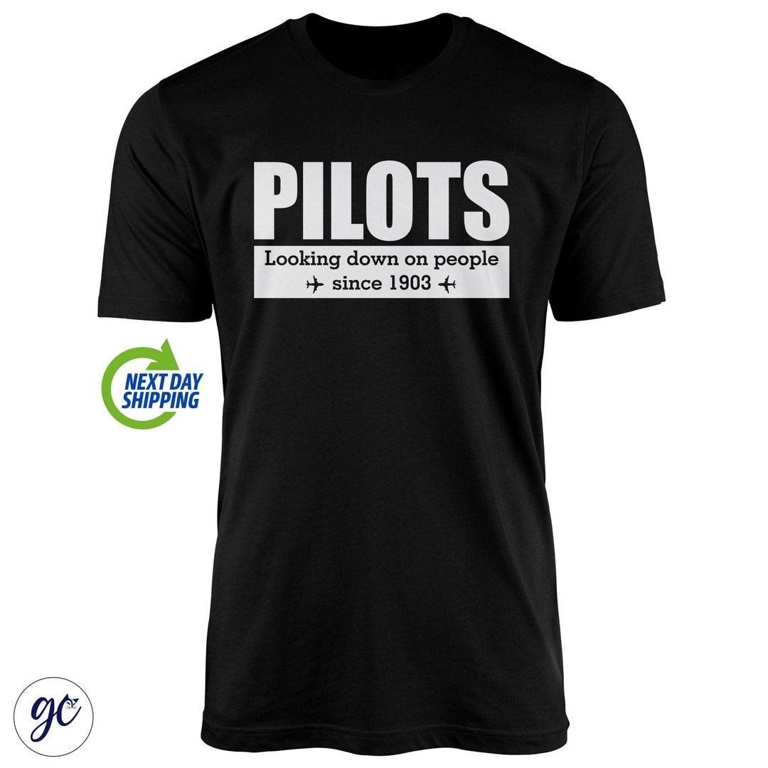 Funny Shirts for Pilots, Pilot Gifts for Men, Aviator T-shirt, Airplane ...