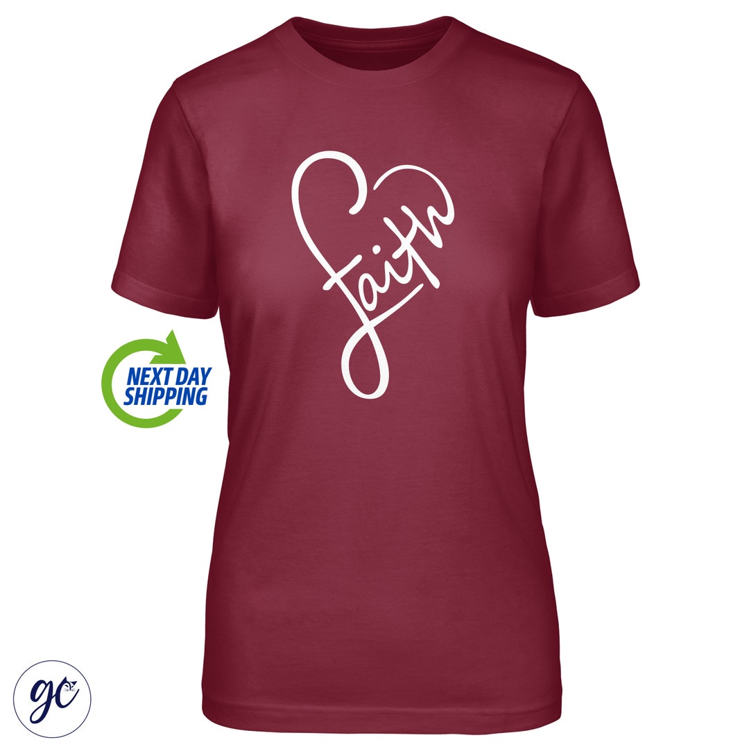 Women Faith Shirt Faith T-shirt for Woman Christian Faith - Etsy