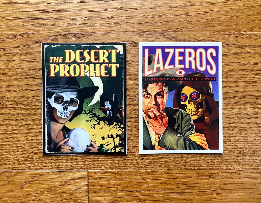 Laz & Desert Prophet Sticker Pack - Etsy