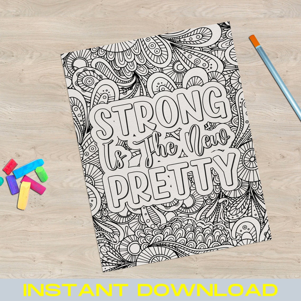 Female Empowerment Quotes Coloring Pages, Adult Coloring Pages ...