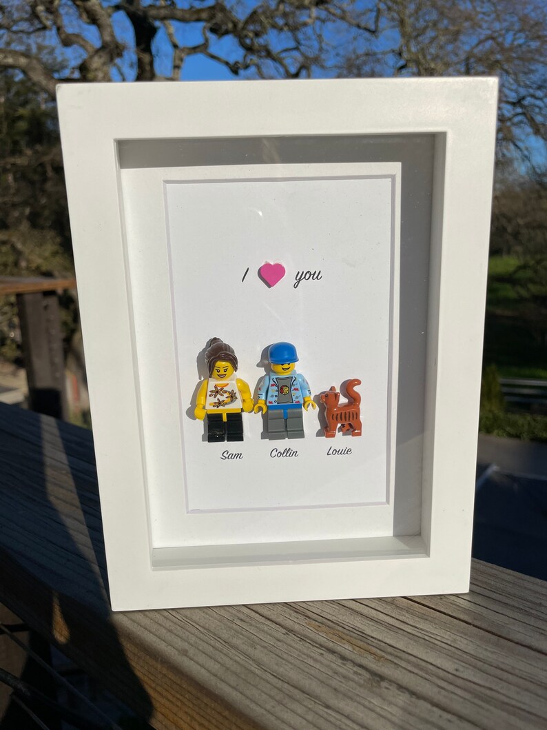 Personalized Mini Me Minifigure Frame - Etsy